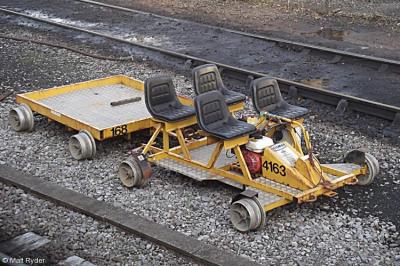ST/02/28 - Geismar Steel EGO4 four seater trolley — ontrackplant.com