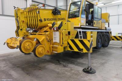 Quattro 1269 - Terex Demag AC55 City Crane Roadrailer — ontrackplant.com