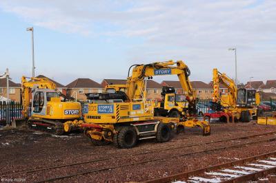 Various Story Rail machines - Photo — ontrackplant.com