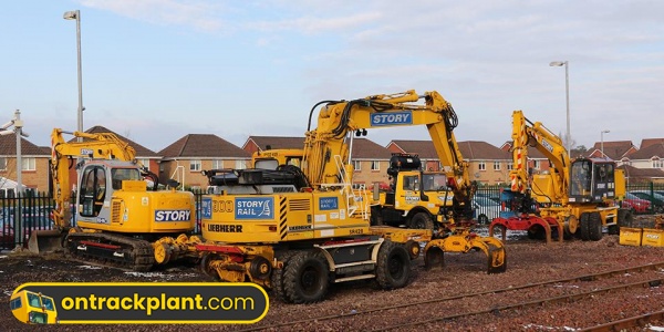 Various Story Rail machines - Photo — ontrackplant.com