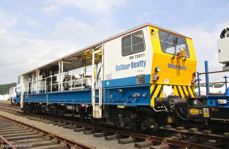 DR72211 - Plasser & Theurer DGS 62-N Dynamic Track Stabiliser ...