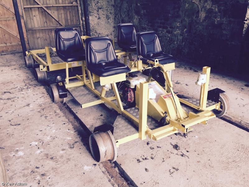 ST/04/03 - Geismar Steel EGO4 four seater trolley — ontrackplant.com