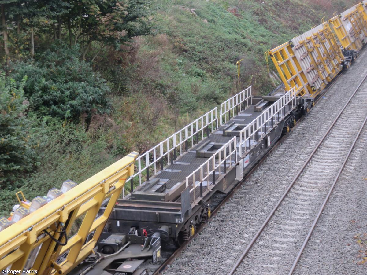 DB979112 - Modular support beam wagon (converted from LWRT wagon ...