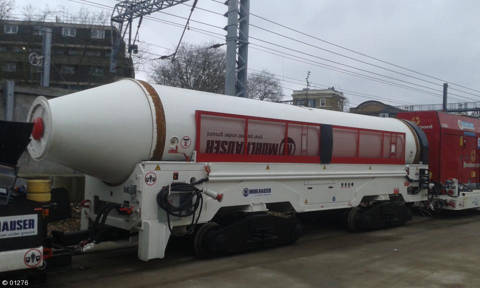 Concrete Shuttle - Mulhauser concrete train — ontrackplant.com