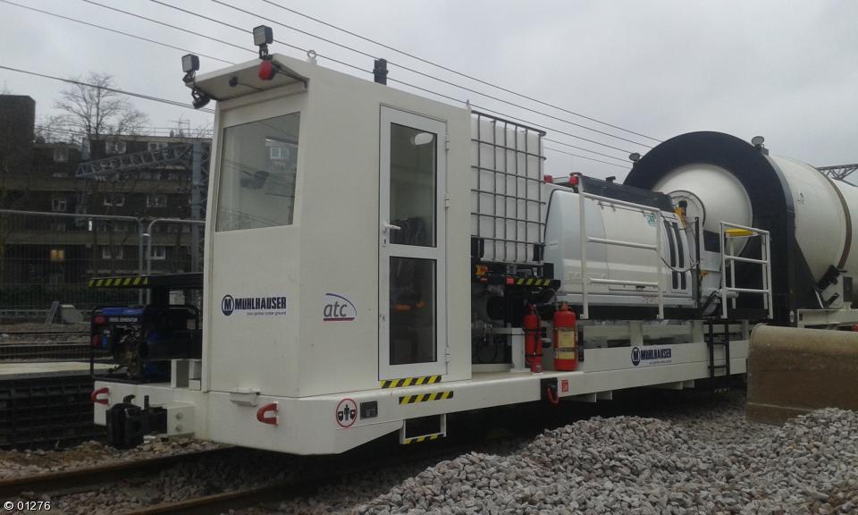 Concrete Shuttle - Mulhauser concrete train — ontrackplant.com