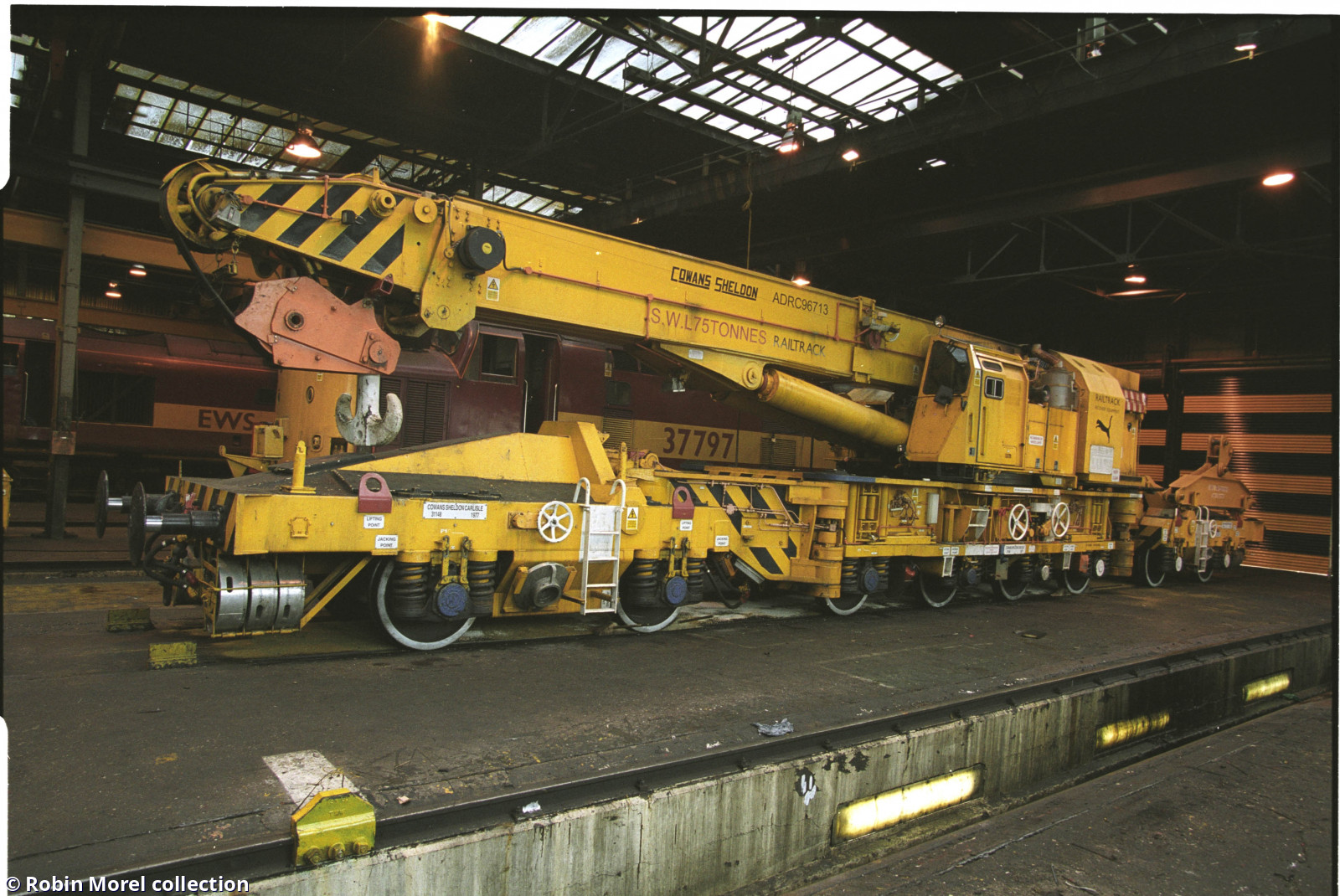 96713 - Cowans Sheldon 75 tonne Diesel Hydraulic Breakdown Crane ...