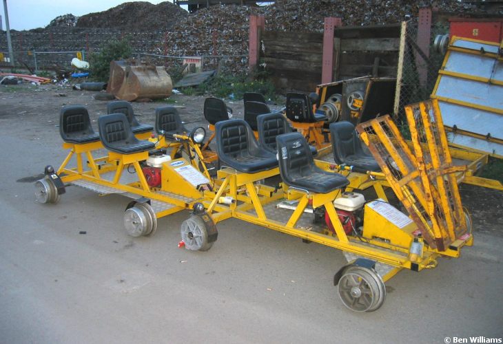 ST/00/11 - Geismar Steel EGO4 four seater trolley — ontrackplant.com