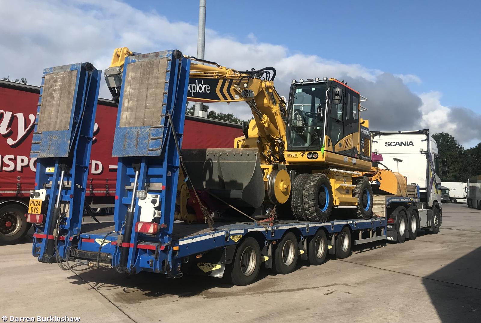 Explore Rail - Komatsu PW160-11 Rail Raider Mk2 — ontrackplant.com