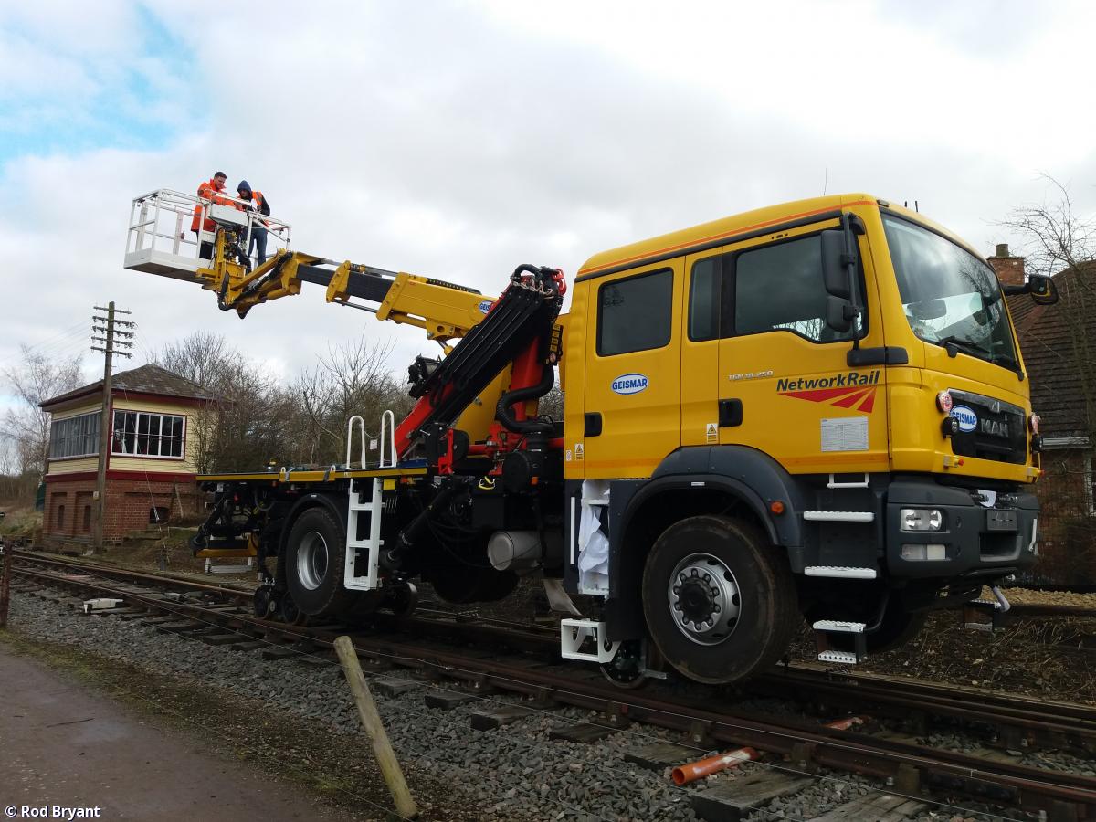 Network Rail - MAN TGM with MEWP Module — ontrackplant.com