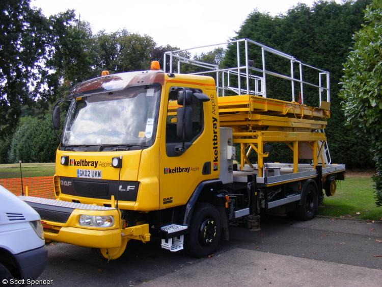 Breffni Hire - DAF 45LF PRB 10 Flat Bed with Access Platform ...