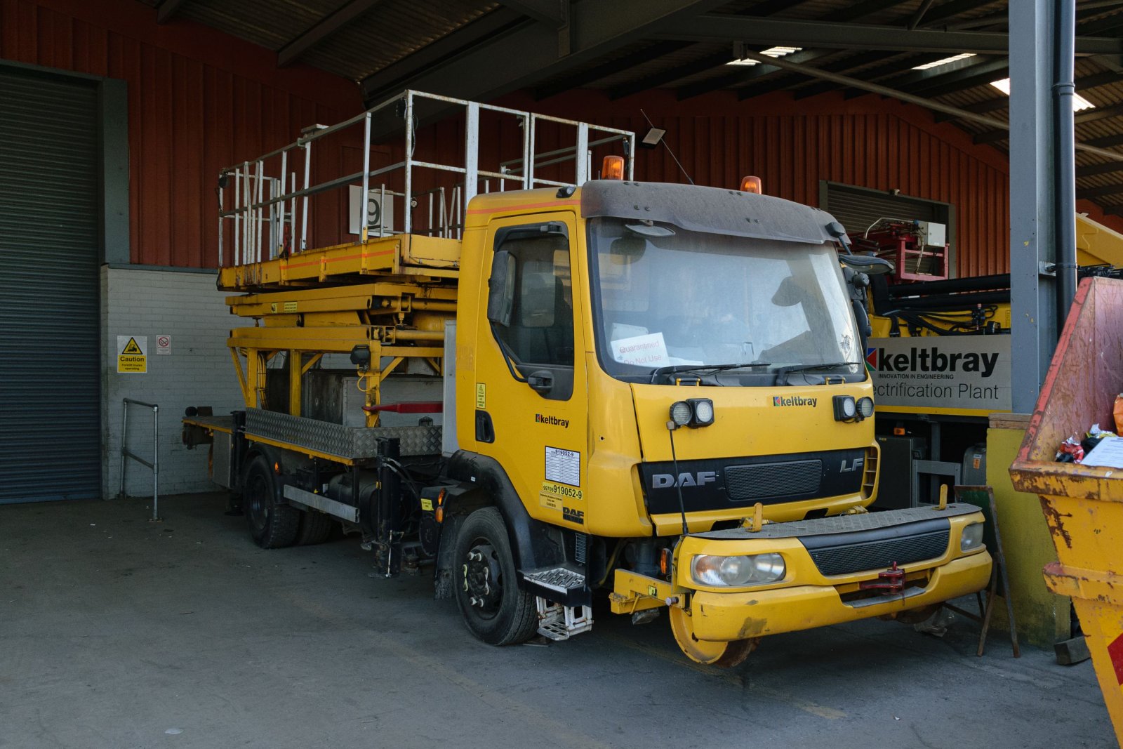 Breffni Hire - DAF 45LF PRB 10 Flat Bed with Access Platform ...