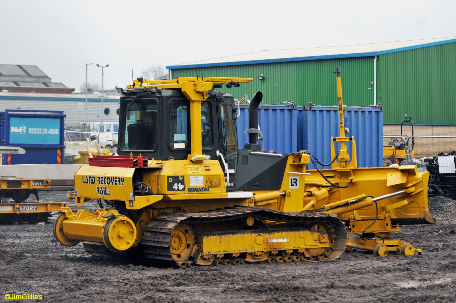 Land Recovery - Komatsu D41P dozer — ontrackplant.com