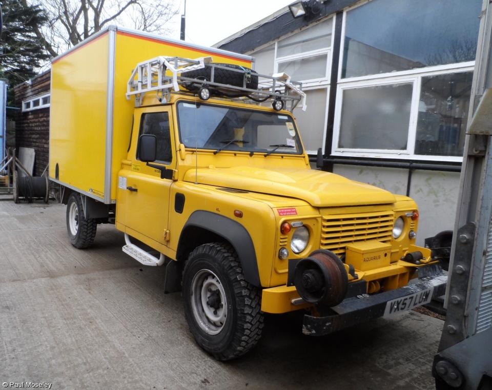 Network Rail Jessica - Land Rover 130 Crew Cab — ontrackplant.com