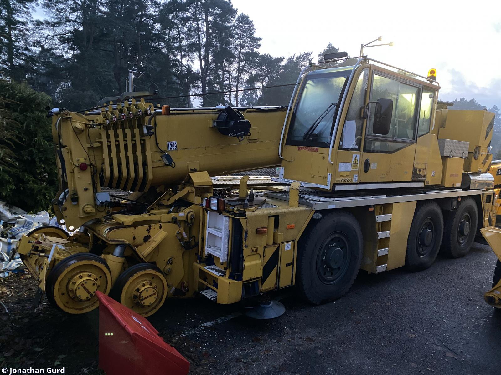 Quattro - Terex Demag AC55 City Crane Roadrailer — ontrackplant.com