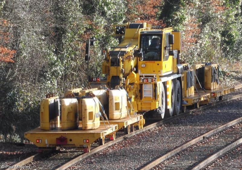 Quattro 1270 - Terex Demag AC55 City Crane Roadrailer — ontrackplant.com
