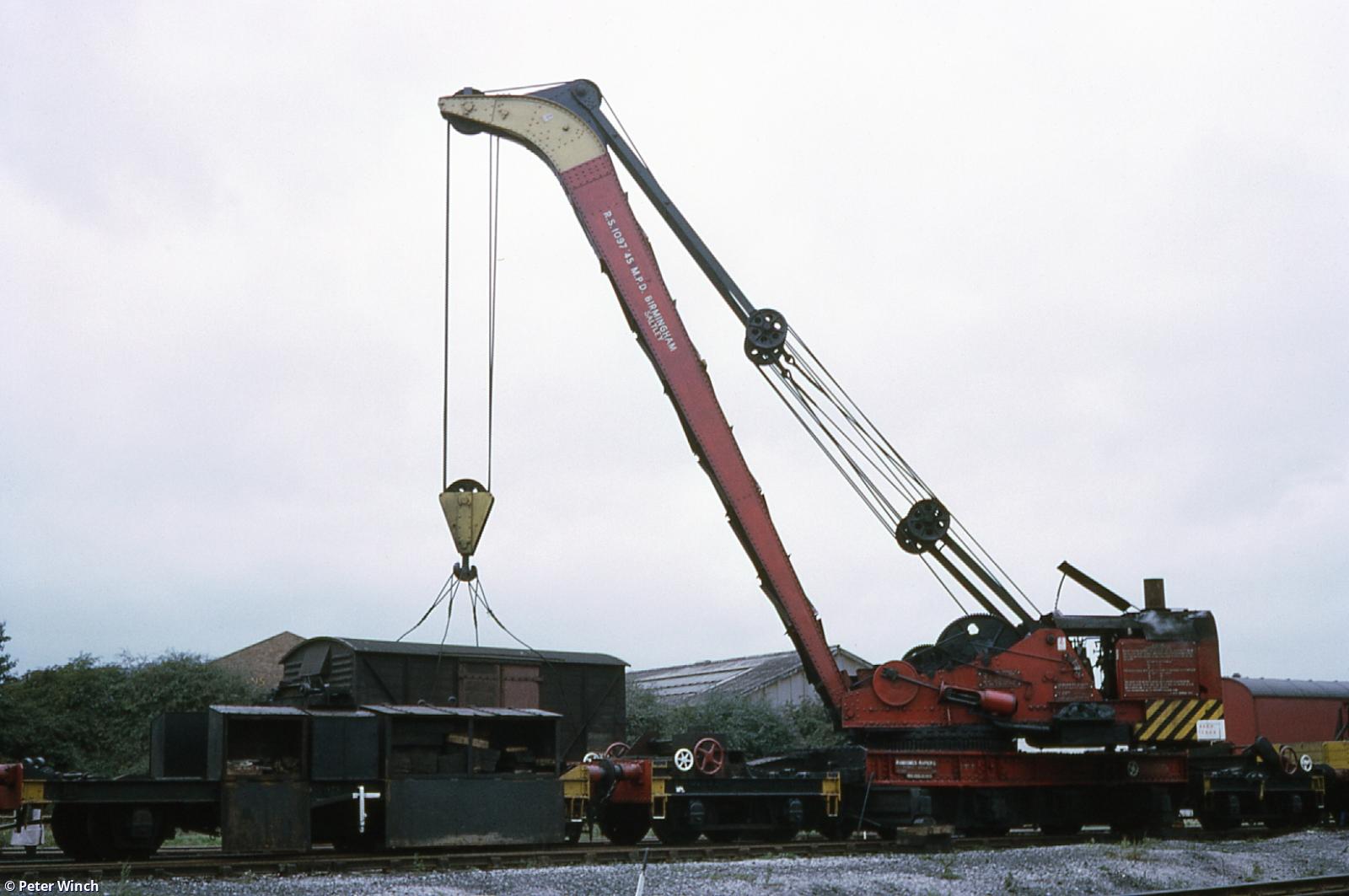 95208 - Ransomes & Rapier CM&EE Breakdown Steam Crane — ontrackplant.com