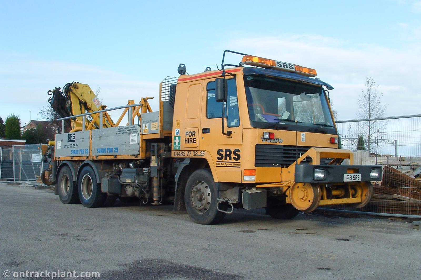 SRS - Volvo FL7 2 FRB 25 Flat Bed — ontrackplant.com