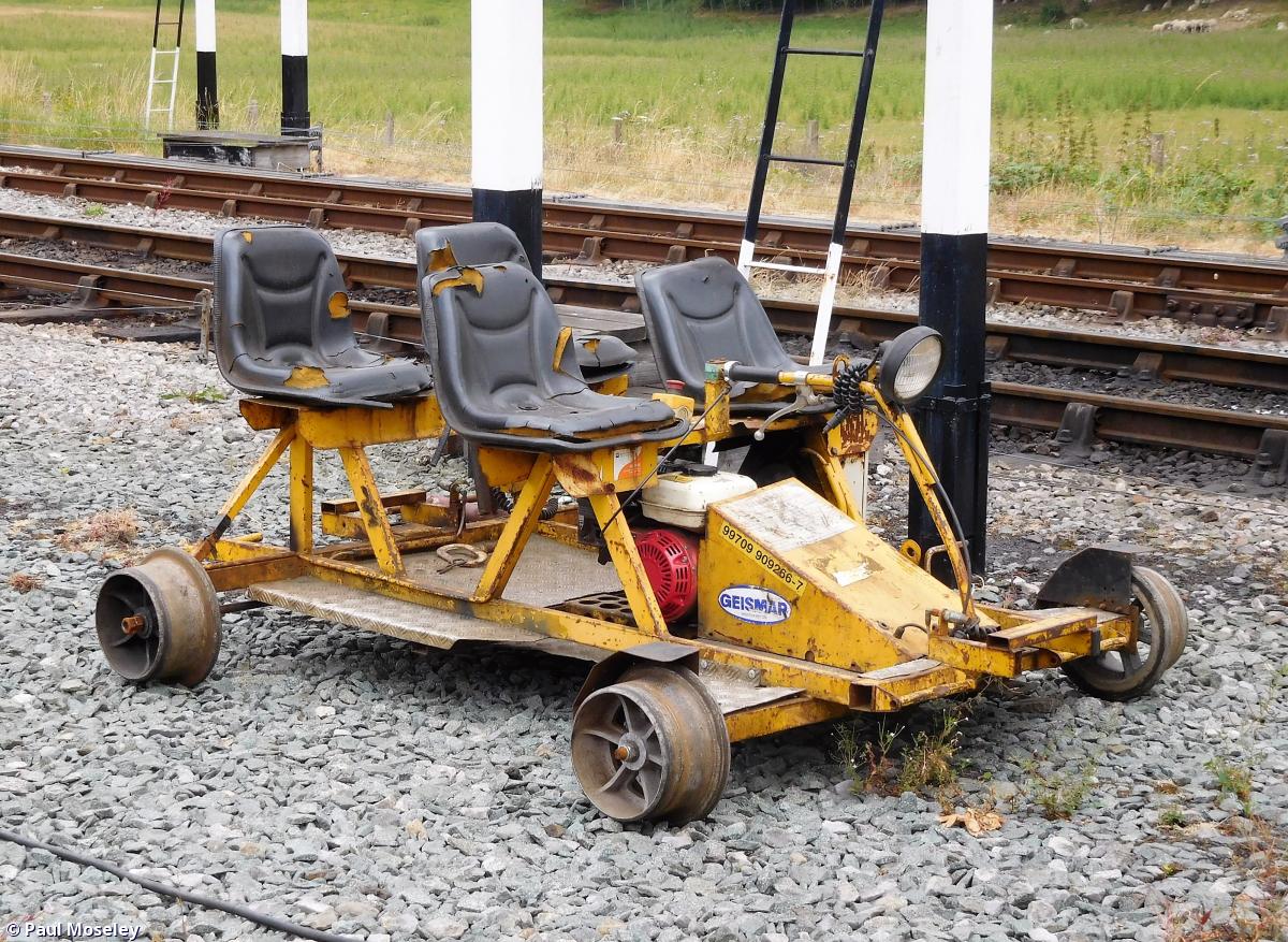 ST/00/24 - Geismar Steel EGO4 four seater trolley — ontrackplant.com