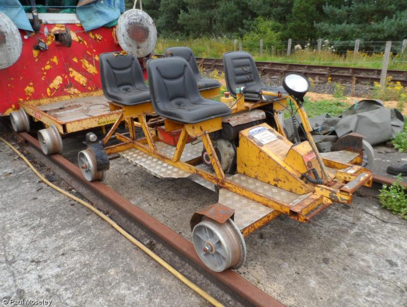 ST/01/04 - Geismar Steel EGO4 four seater trolley — ontrackplant.com