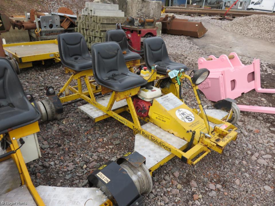 ST/01/16 - Geismar Steel EGO4 four seater trolley — ontrackplant.com