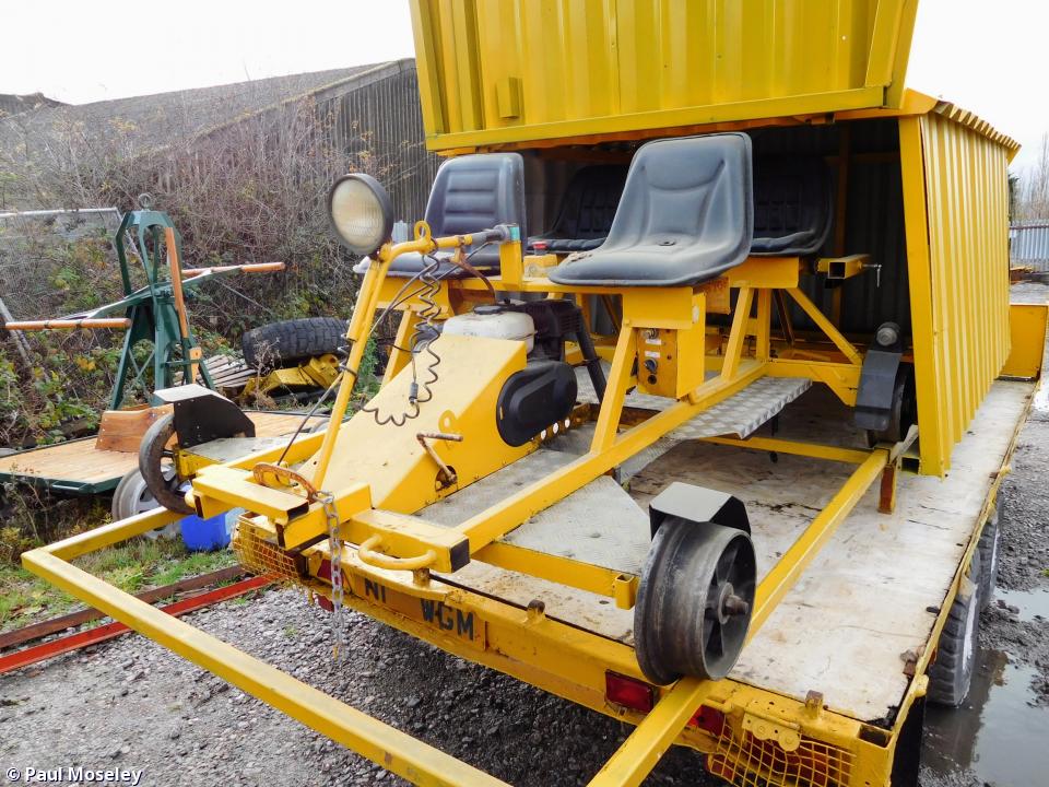 ST/01/21 - Geismar Steel EGO4 four seater trolley — ontrackplant.com