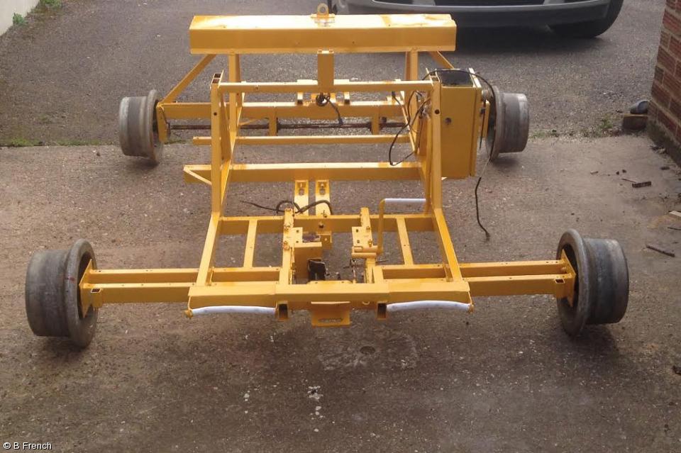 ST/01/05 - Geismar Steel EGO4 four seater trolley — ontrackplant.com
