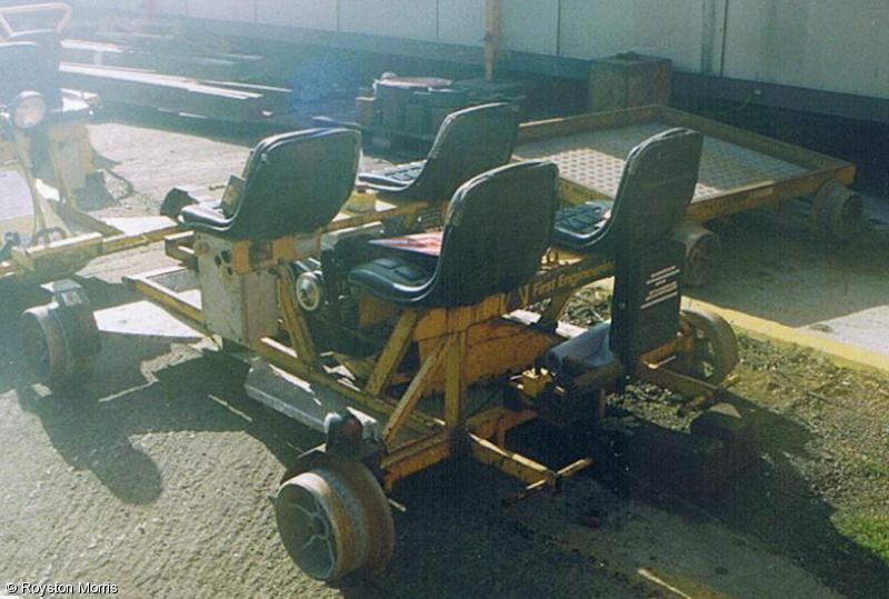 ST/01/36 - Geismar Steel EGO4 four seater trolley — ontrackplant.com