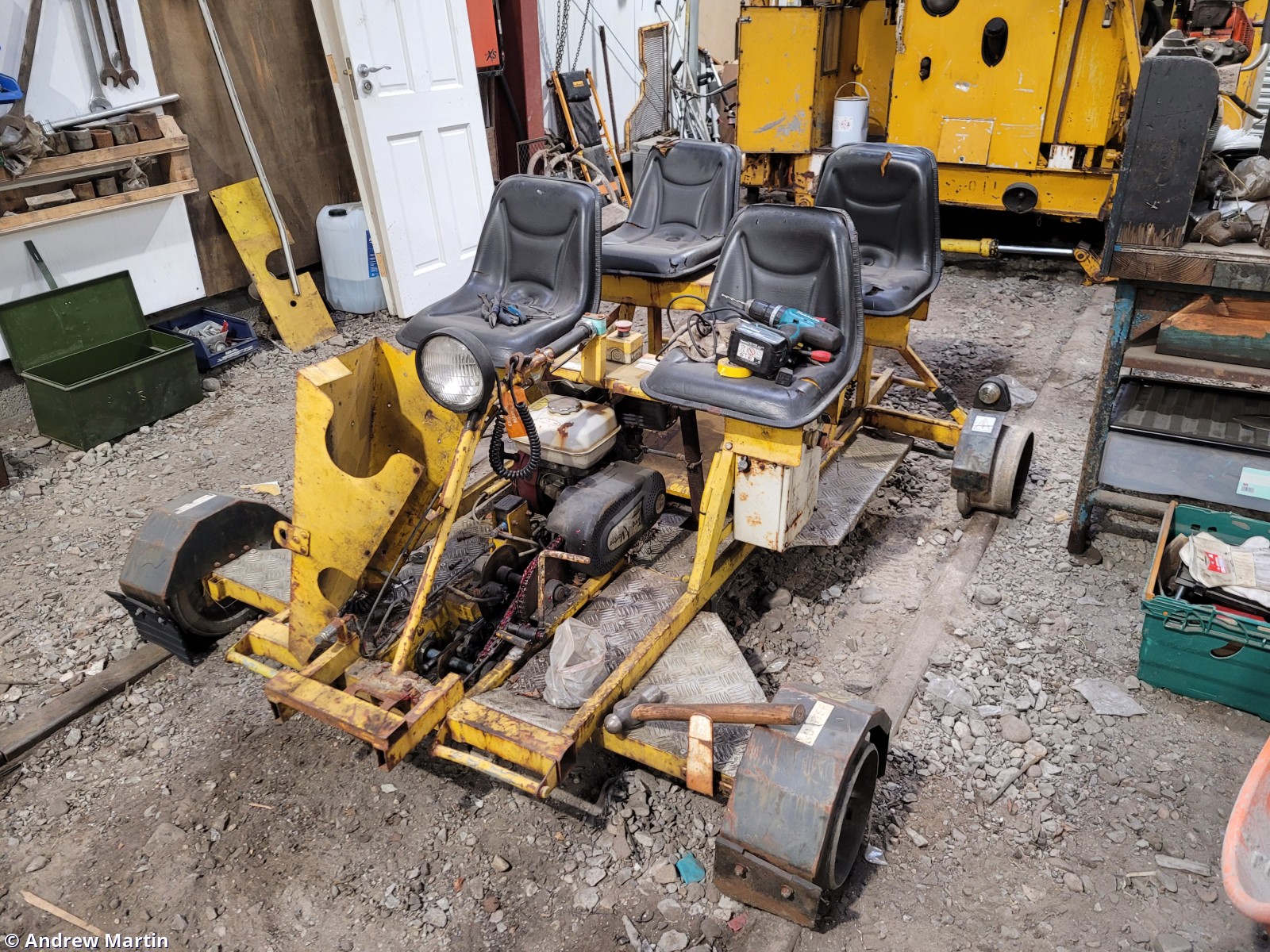 ST/02/21 - Geismar Steel EGO4 four seater trolley — ontrackplant.com