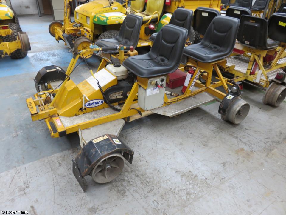 ST/03/31 - Geismar Steel EGO4 four seater trolley — ontrackplant.com