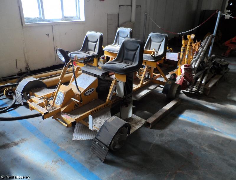 ST/03/39 - Geismar Steel EGO4 four seater trolley — ontrackplant.com