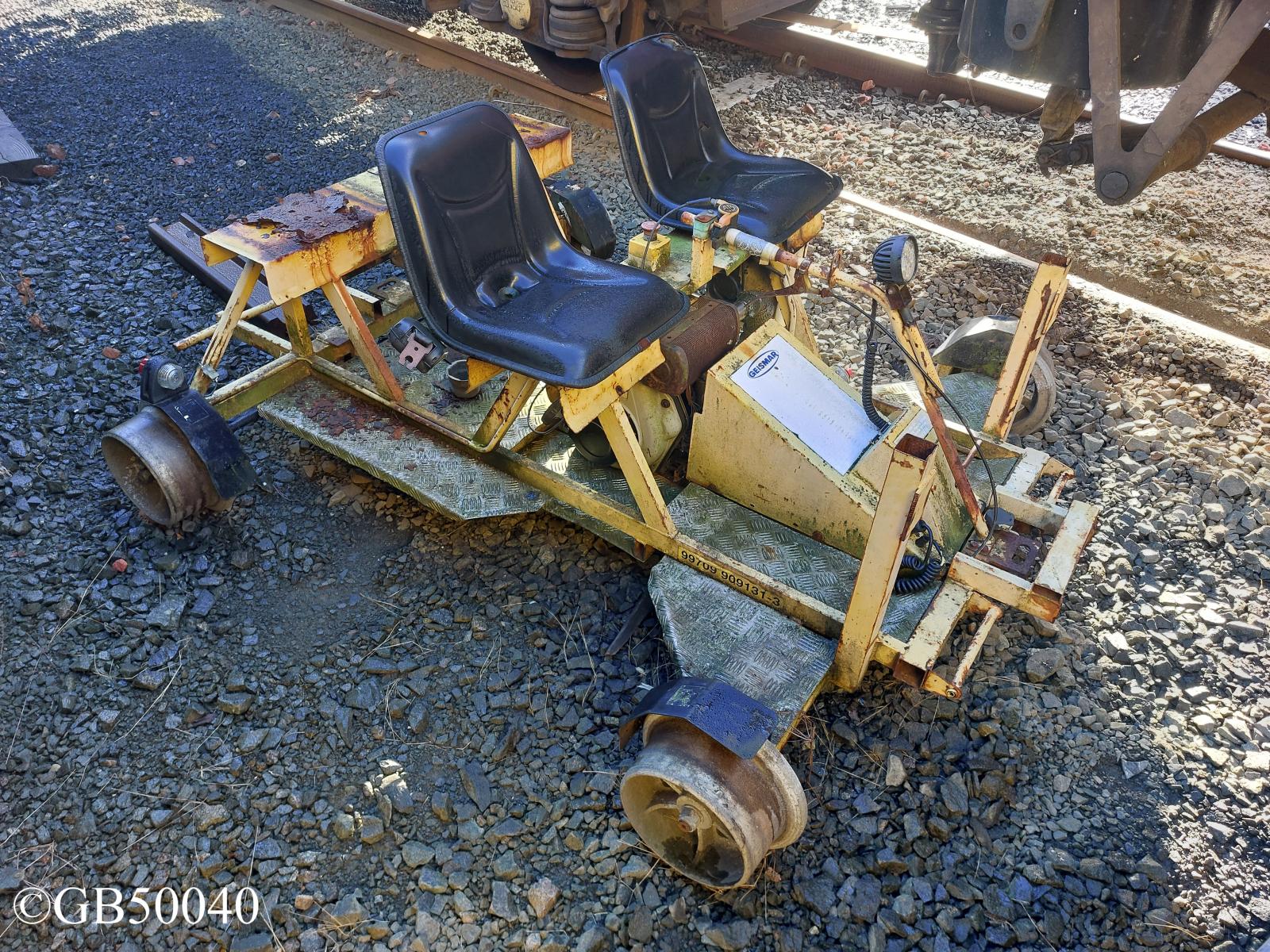 ST/03/57 - Geismar Steel EGO4 four seater trolley — ontrackplant.com