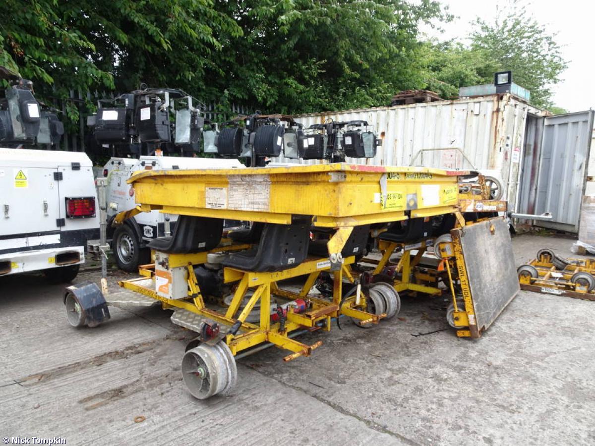 ST/03/60 - Geismar Steel EGO4 four seater trolley — ontrackplant.com