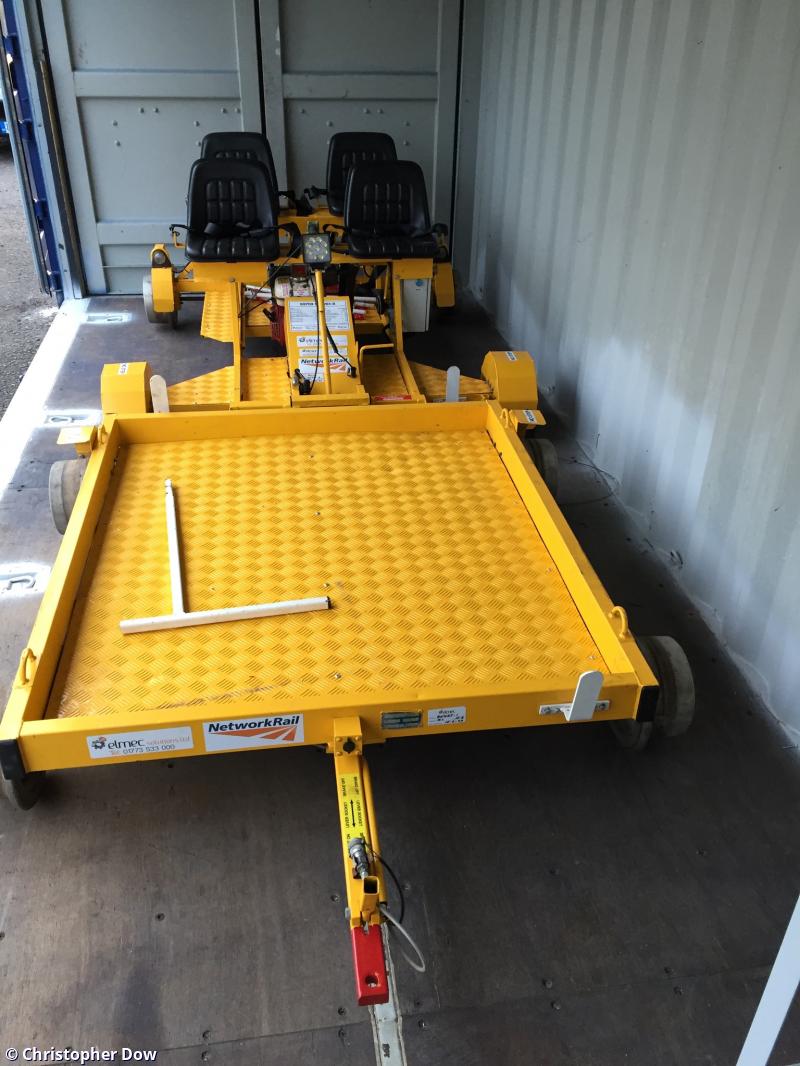ST/09/03 - Geismar Steel EGO4 four seater trolley — ontrackplant.com