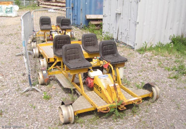 ST/02/27 - Geismar Steel EGO4 four seater trolley — ontrackplant.com