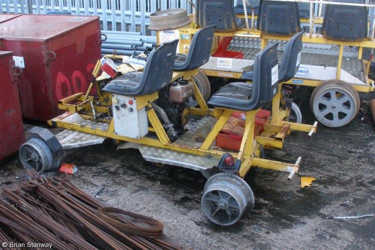ST/03/38 - Geismar Steel EGO4 four seater trolley — ontrackplant.com