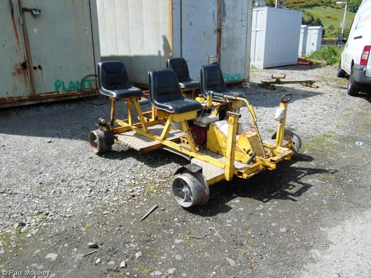 ST/04/05 - Geismar Steel EGO4 four seater trolley — ontrackplant.com