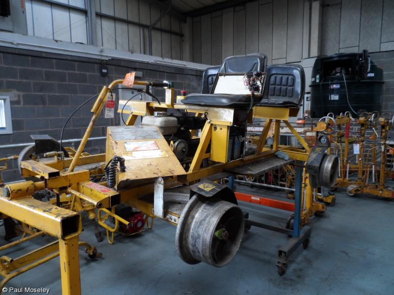 ST/01/30 - Geismar Steel EGO4 four seater trolley — ontrackplant.com
