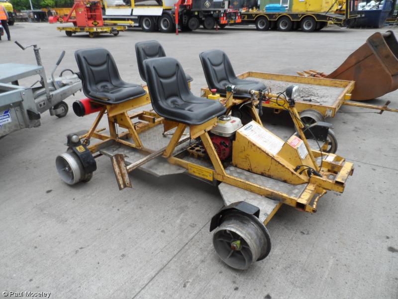 ST/06/03 - Geismar Steel EGO4 four seater trolley — ontrackplant.com