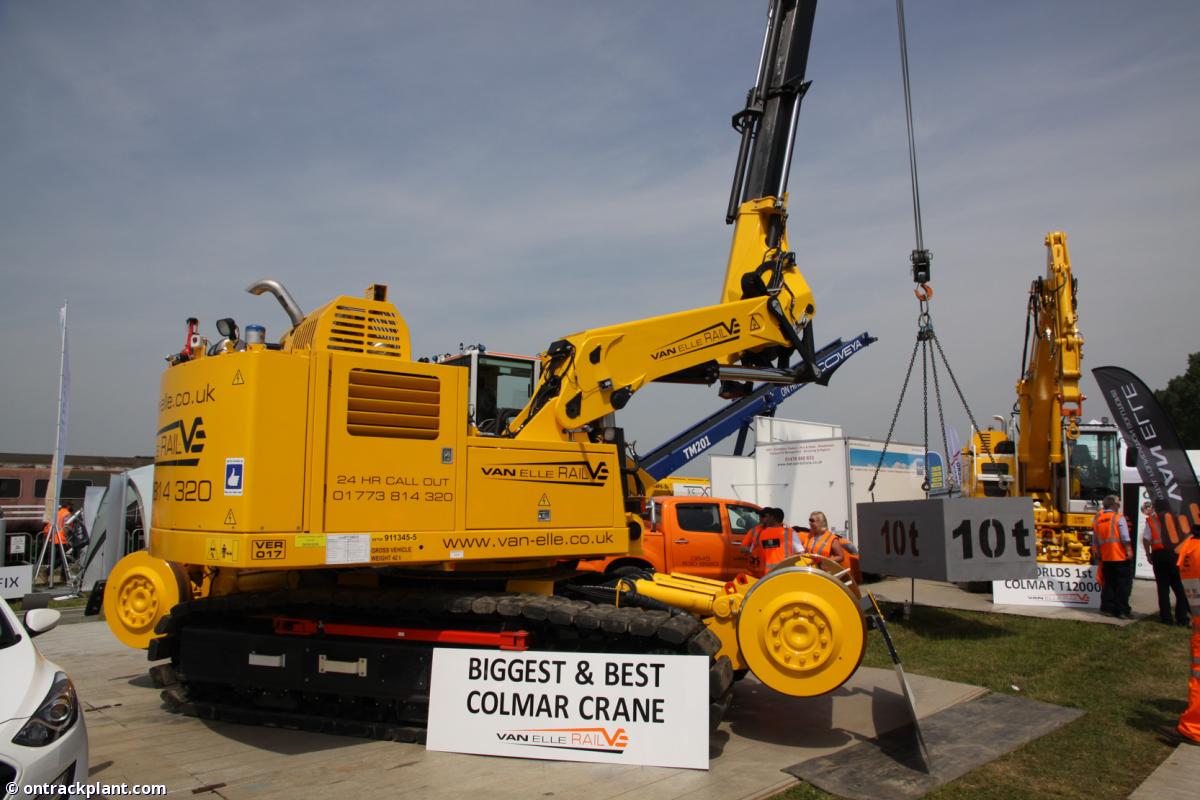 Van Elle VER017 - Colmar T10000FSCG crawler with telescopic crane ...
